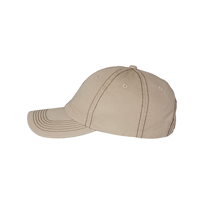 Valucap Bio Washed Dad Hat VC300A - Houston Embroidery Service